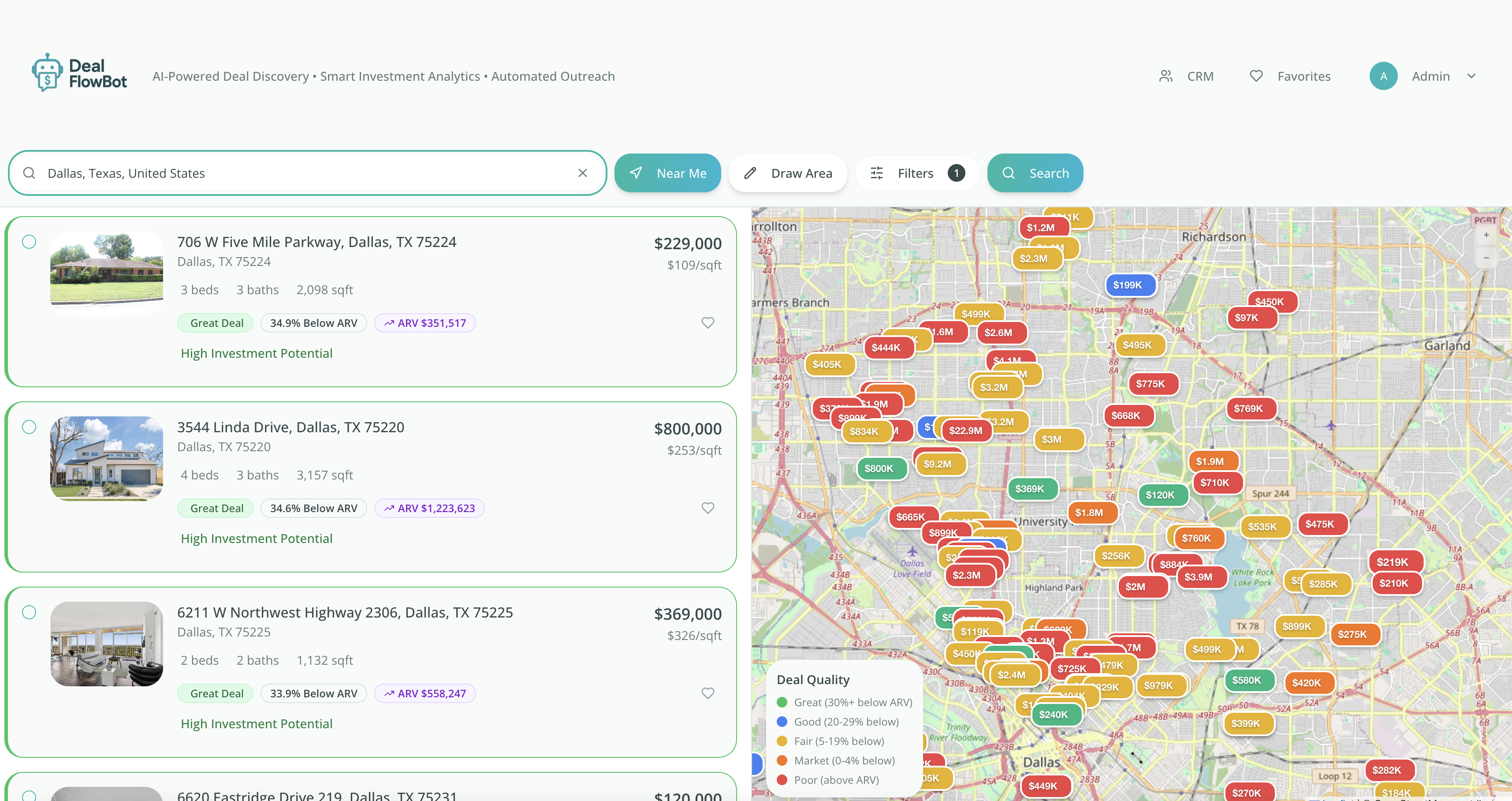 Deal Flow Bot — Find MLS Deals, Estimate ARV/Rent/Rehab, and Automate ...